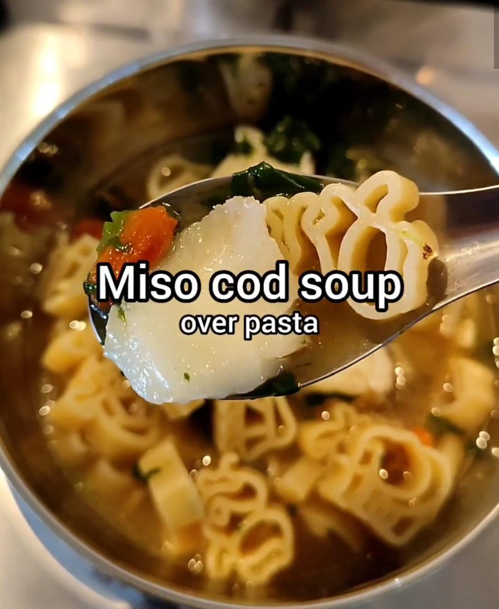 Miso Cod Soup recipe for babies – Anya Meals